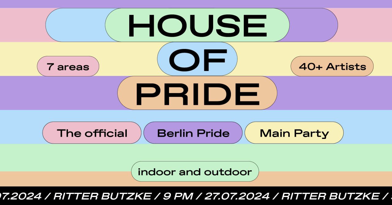 Official Parties 2024 – Berlin Pride | CSD Berlin 26.07.2025