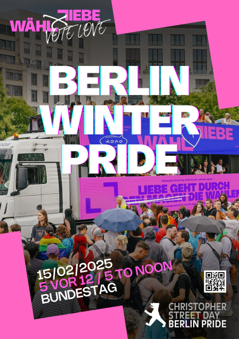 Winter-CSD 2025 – Berlin Pride | CSD Berlin 26.07.2025