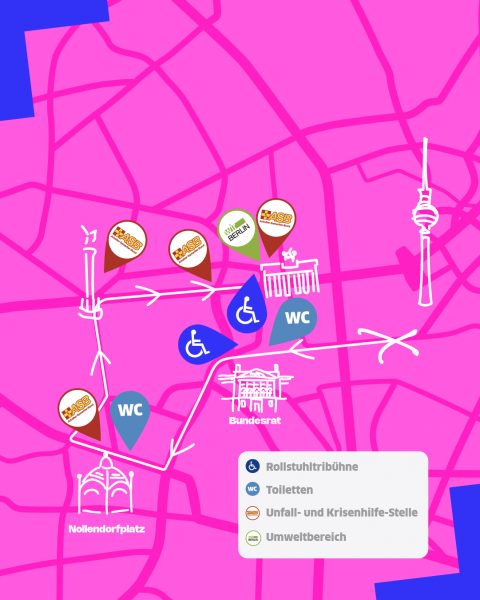 Orientation at CSD Berlin – Download Your Map Now – Berlin Pride | CSD ...