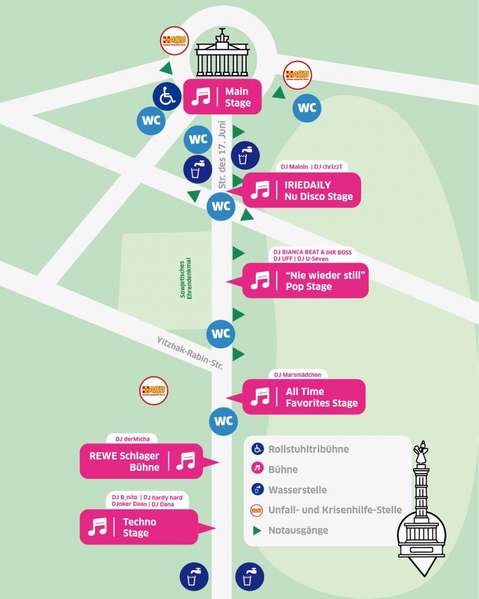 Orientation at CSD Berlin – Download Your Map Now – Berlin Pride | CSD ...