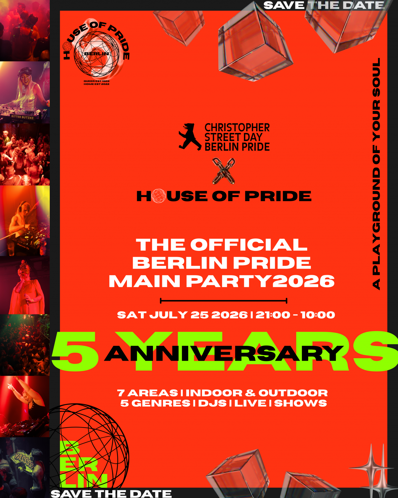 Official Parties 2026 – Berlin Pride | CSD Berlin 26.07.2025